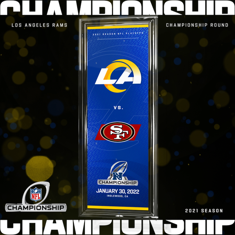 Los Angeles Rams vs. San Francisco 49ers | NFL Virtual Commemorative ...